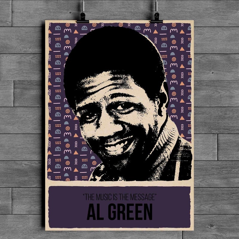 Al Green Poster - Etsy