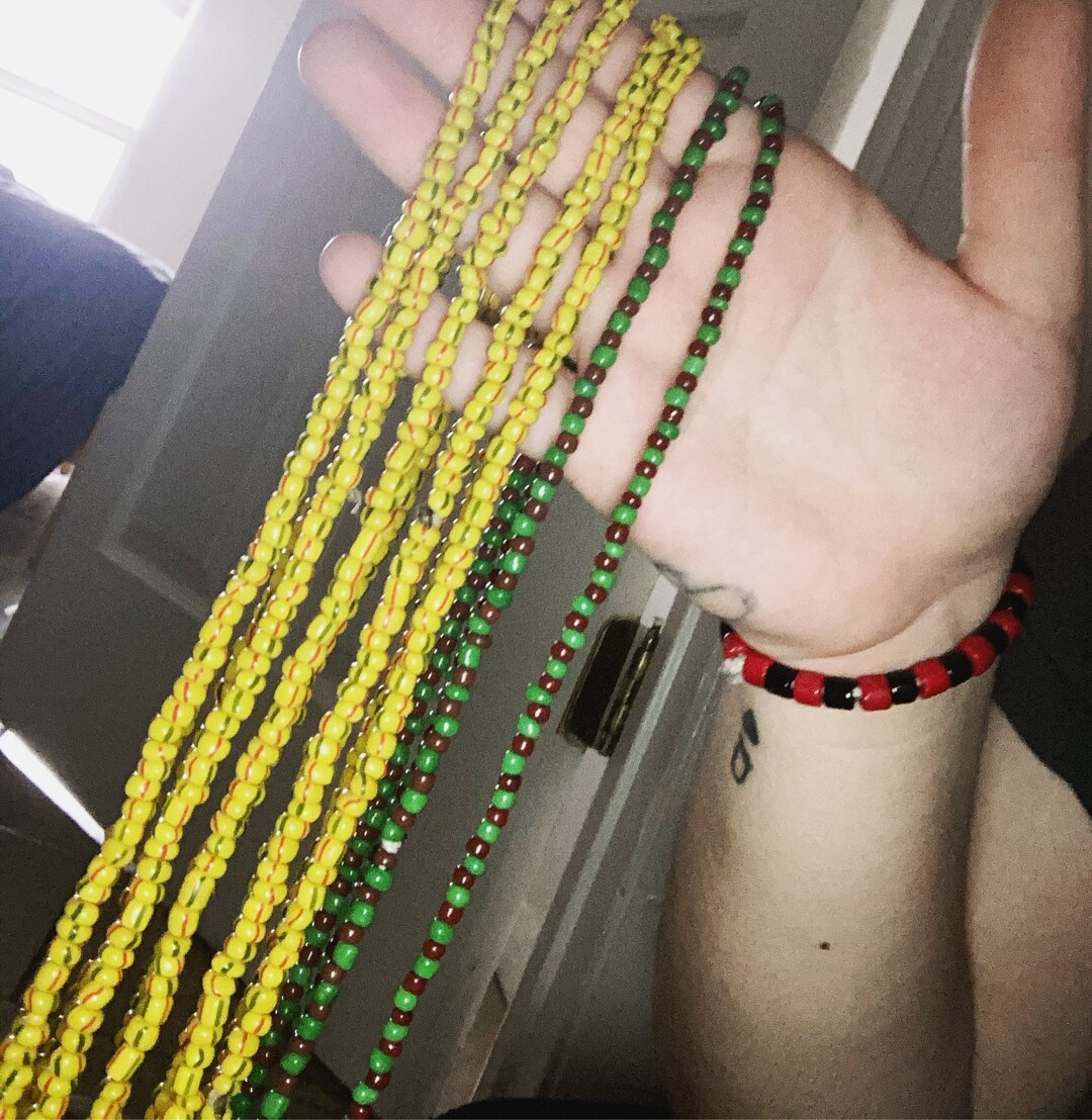 IFA Blessed Necklace / Chain / Eleke / Prayer Beads - Etsy