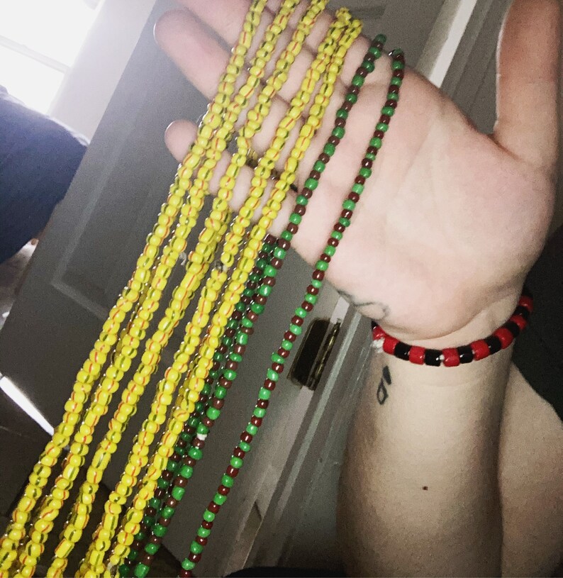 IFA Blessed Necklace / Chain / Eleke / Prayer Beads - Etsy