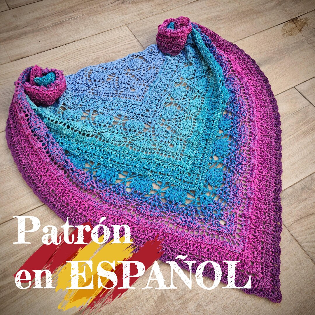 Chal Lapsangtea - Patrón De Crochet En ESPAÑOL - Etsy