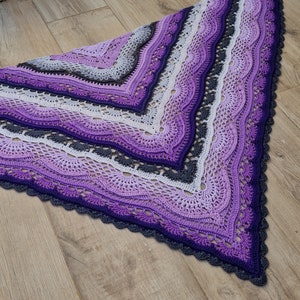 Darjeelingtea Shawl Crochet Pattern - Etsy