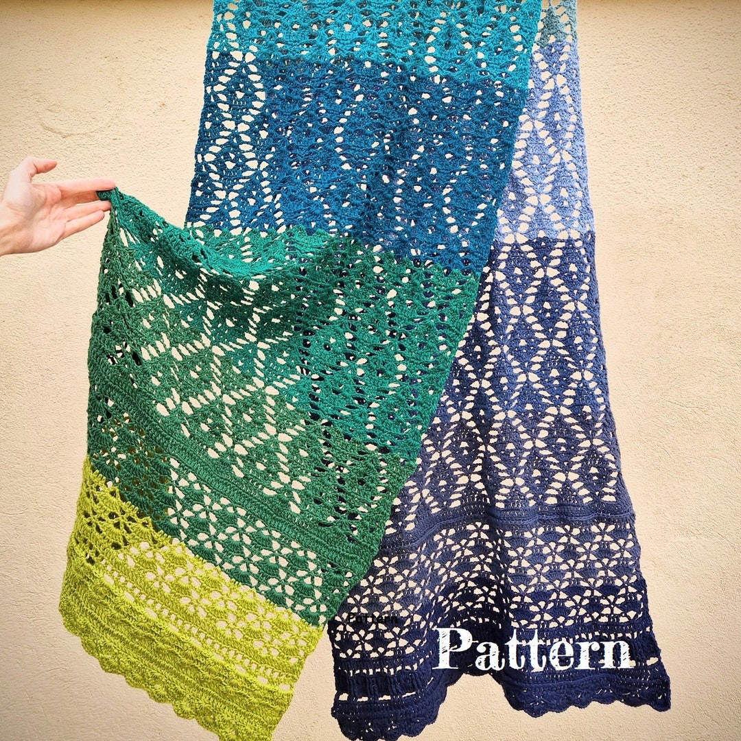 Assamtea Shawl Crochet Pattern - Etsy