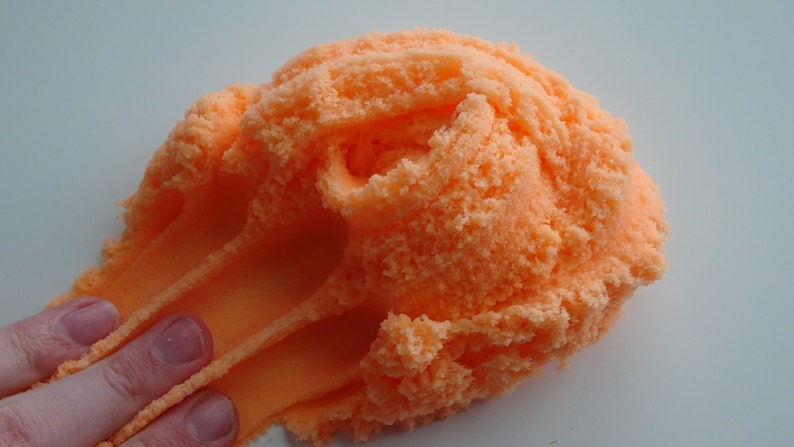 Tangerine Icee Scented 8oz Slime Orange Icee/Cloud Orange | Etsy