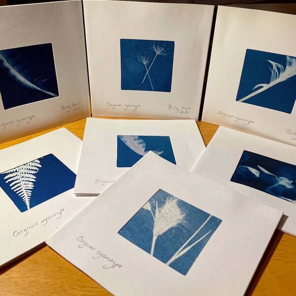 Cyanotype - Etsy UK