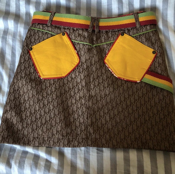 Baby Dior Rasta Collection Trotter Skirt 10A / Christian Dior - Etsy