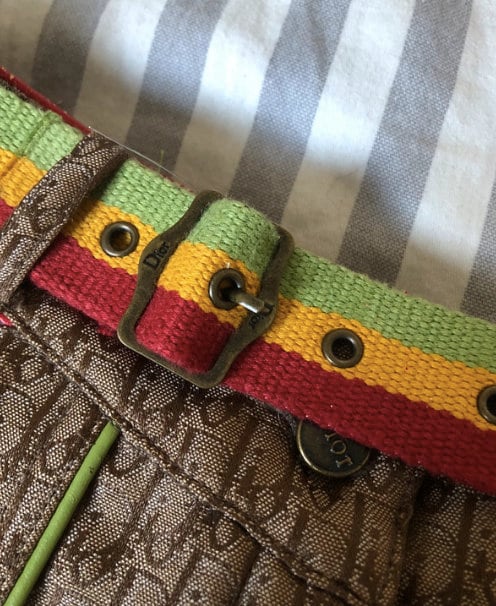 Baby Dior Rasta Collection Trotter Skirt 10A / Christian Dior - Etsy