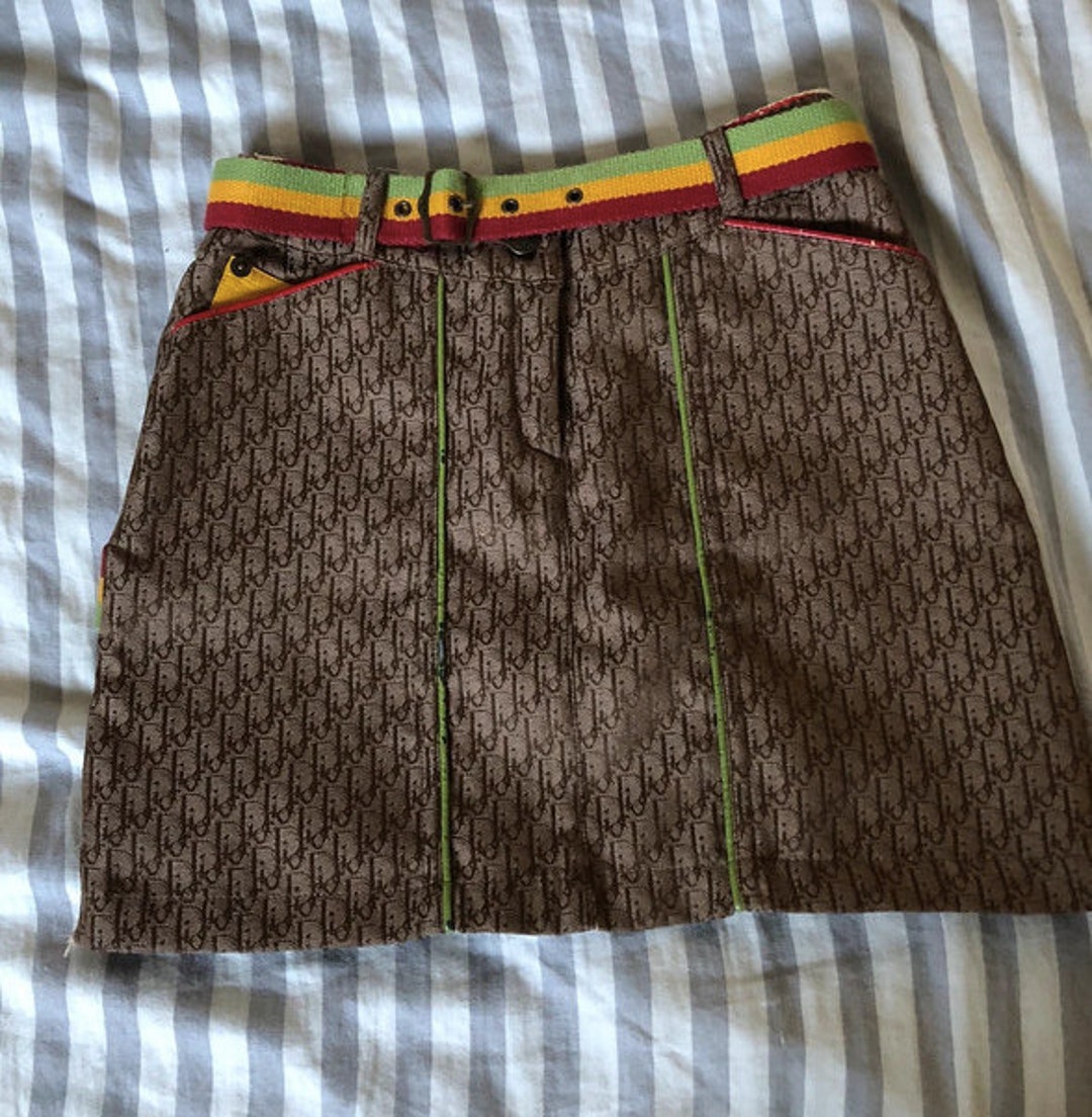 Baby Dior Rasta Collection Trotter Skirt 10A / Christian Dior - Etsy