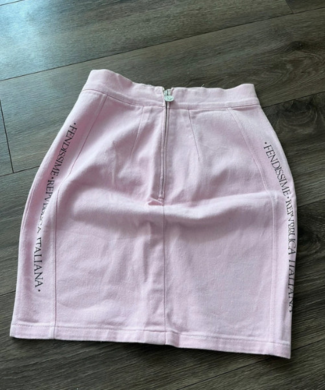 Fendissime Barbie Pink Mini Skirt / Size XS / Baby Pink Fendi Skirt - Etsy