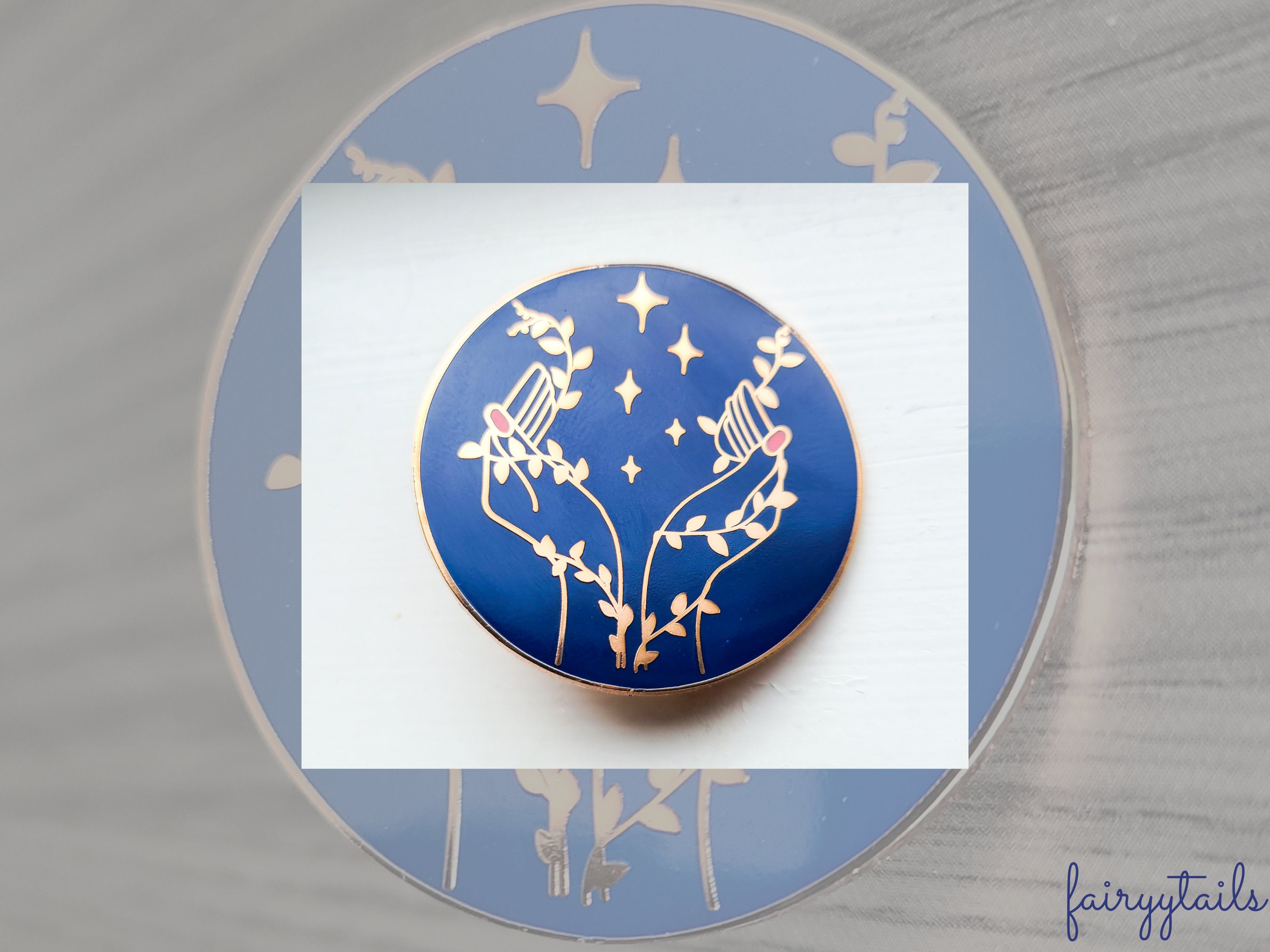 Hand of Hope Enamel Pin | Aesthetic Pins | Whimsical Pin | Hand and ...