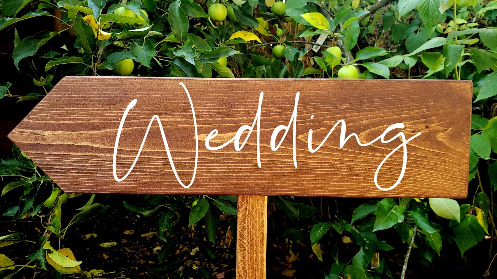 Directional Wedding Signs Wedding Arrow Sign Reception - Etsy