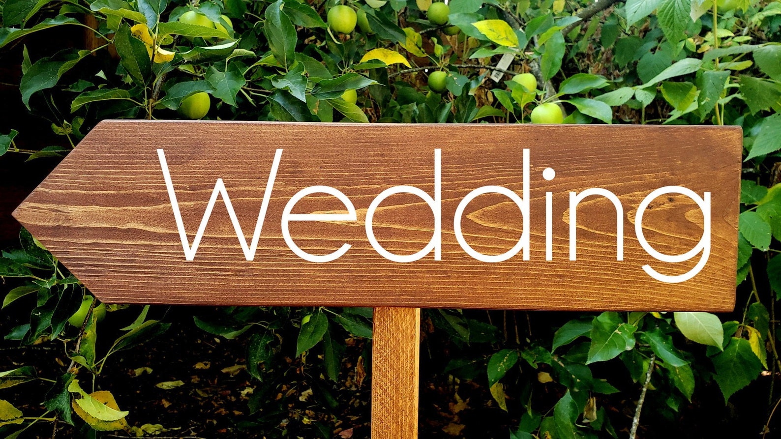 Directional Wedding Signs Wedding Arrow Sign Reception - Etsy