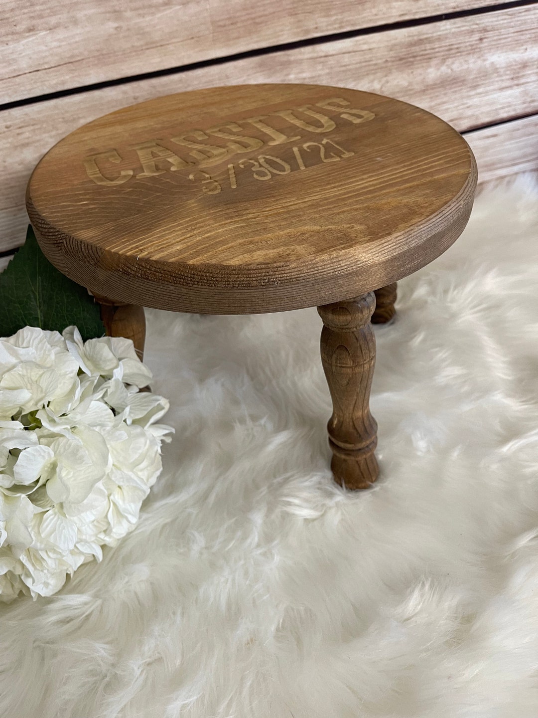 Personalized Kids Stepping Stool, Rustic Home Decor, Children's Step ...