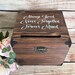 Memorial Card Box With Slot Option Celebration of Life Card - Etsy