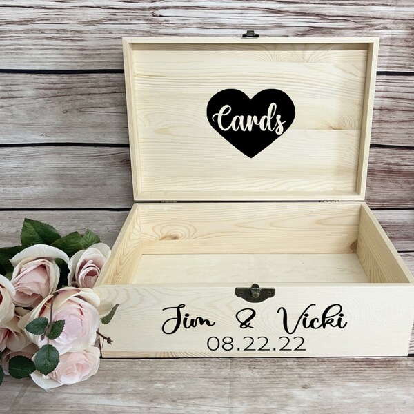 Elegant Wedding Card Boxes - Etsy