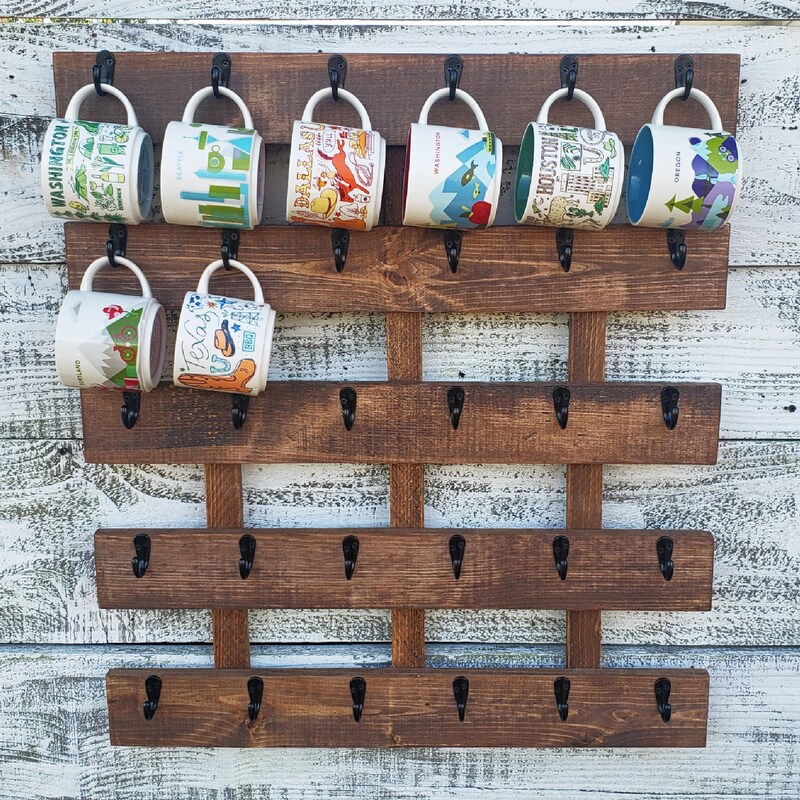 Coffee Mug Rack - Etsy