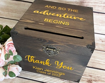 Graduation Card Box - Etsy