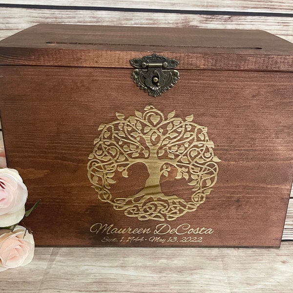 Memory Box With Lock - Etsy