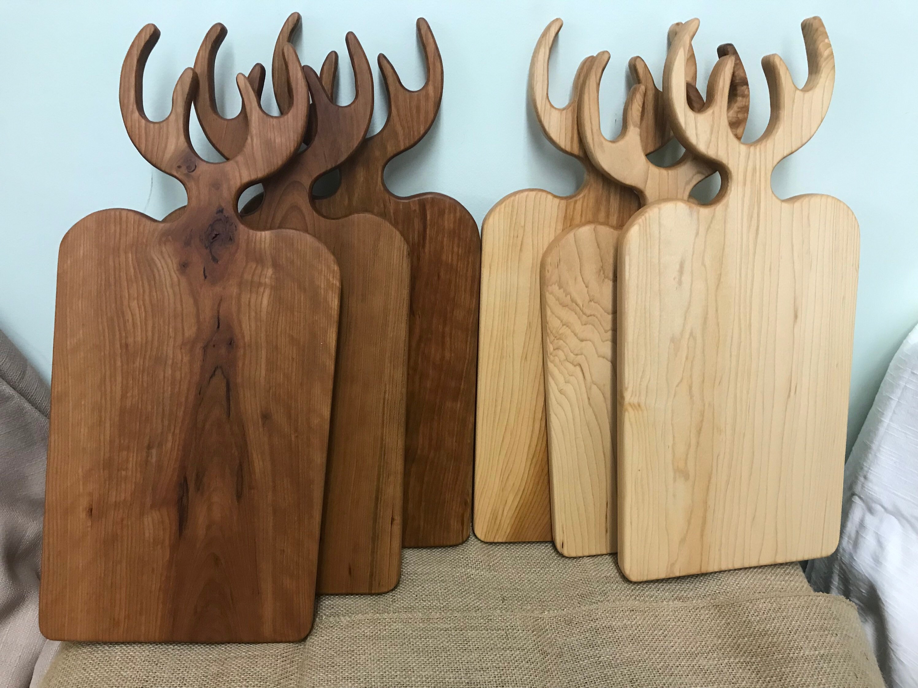 Antler Cutting Board - Etsy