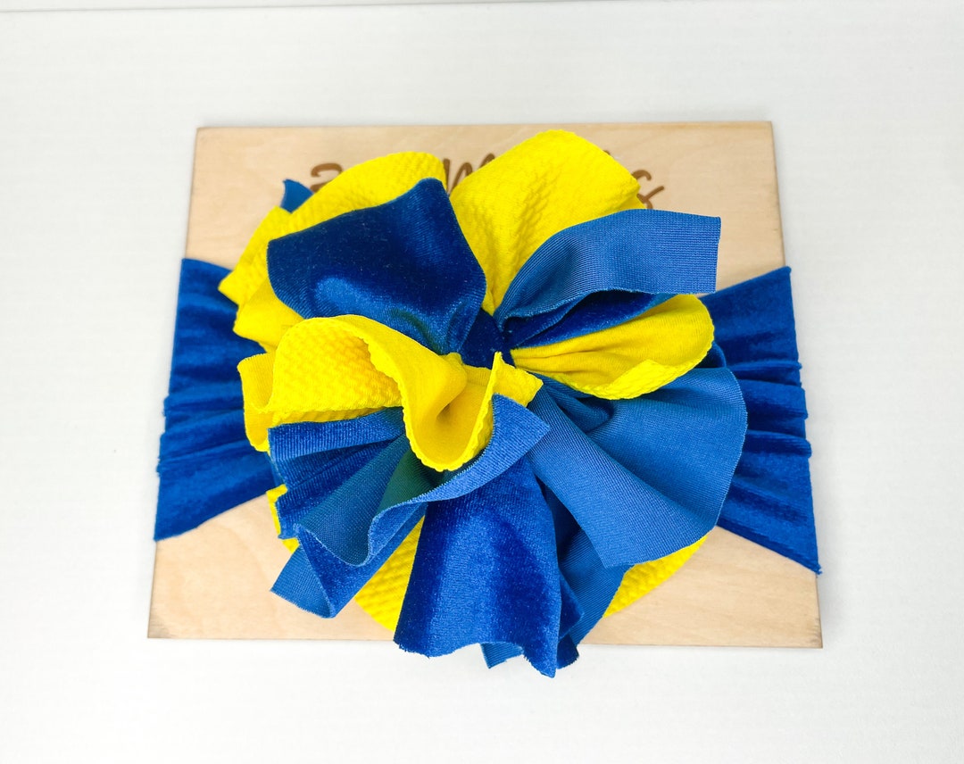 Custom Head Wrap Baby Shredded Pom Hair Bow Infant Baby Hair Bow CUSTOM ...