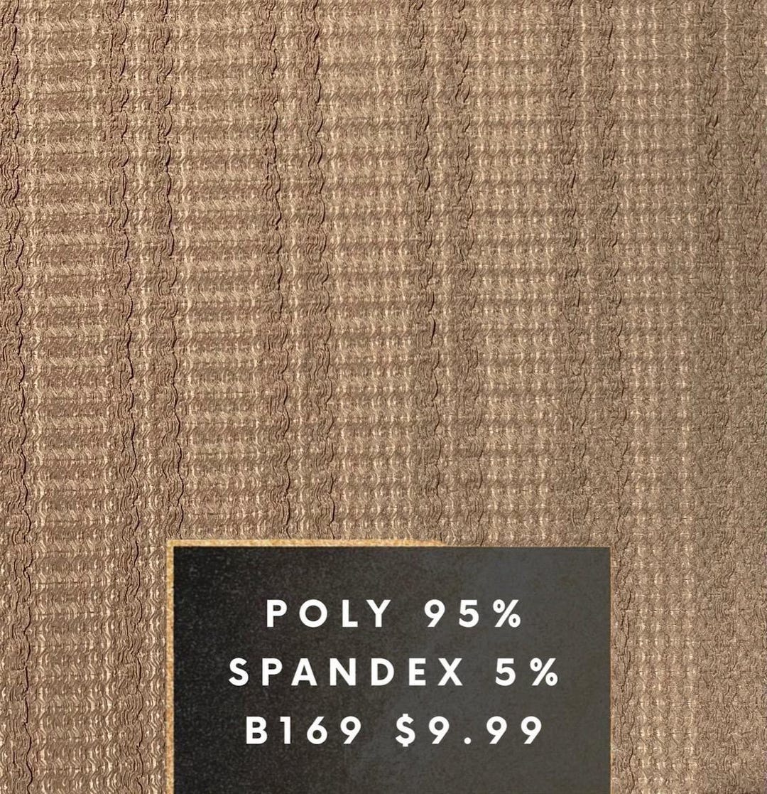 Poly/spandex Blend #B169 - Etsy