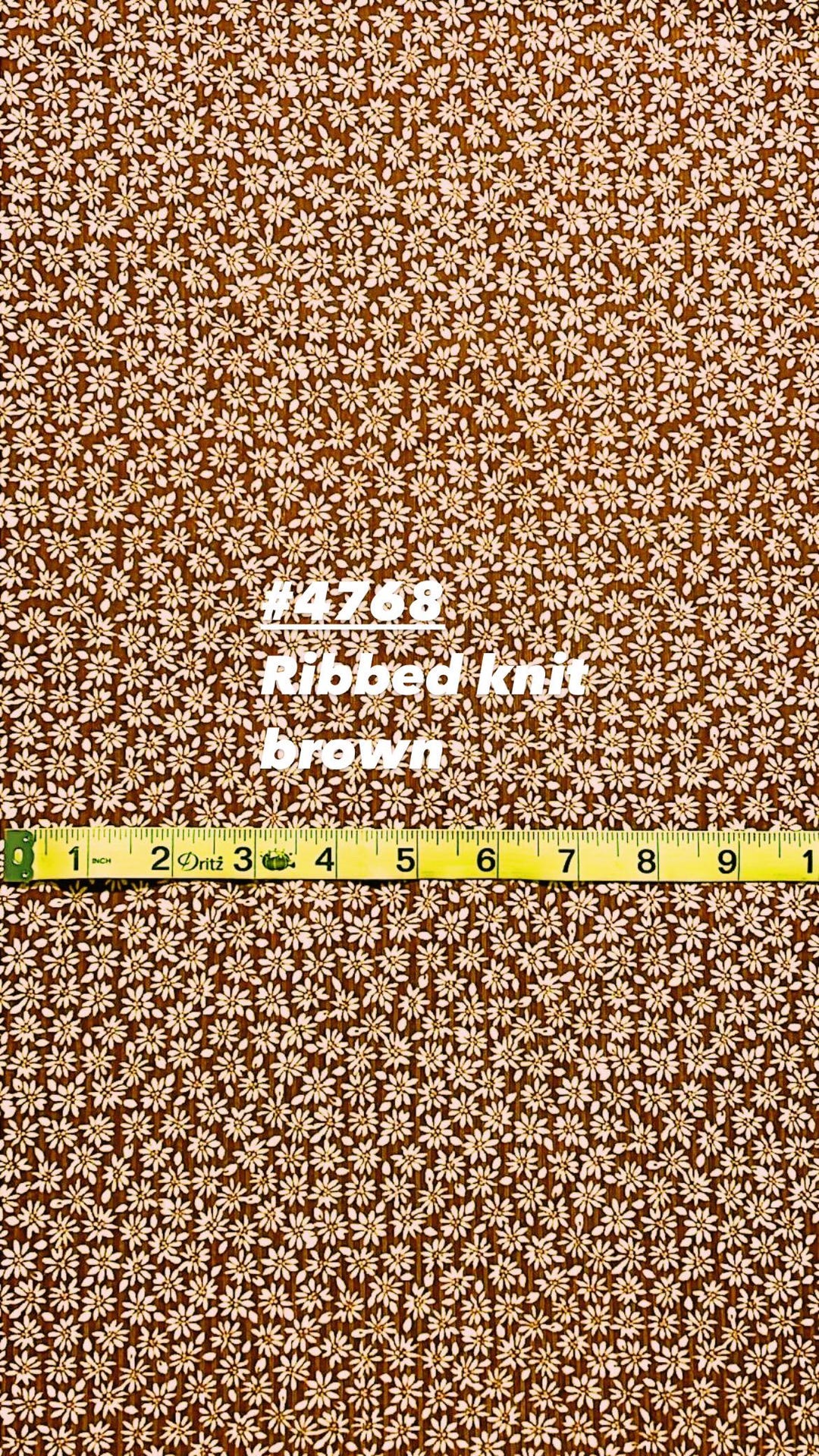 Ribbed Knit #4768 - Etsy