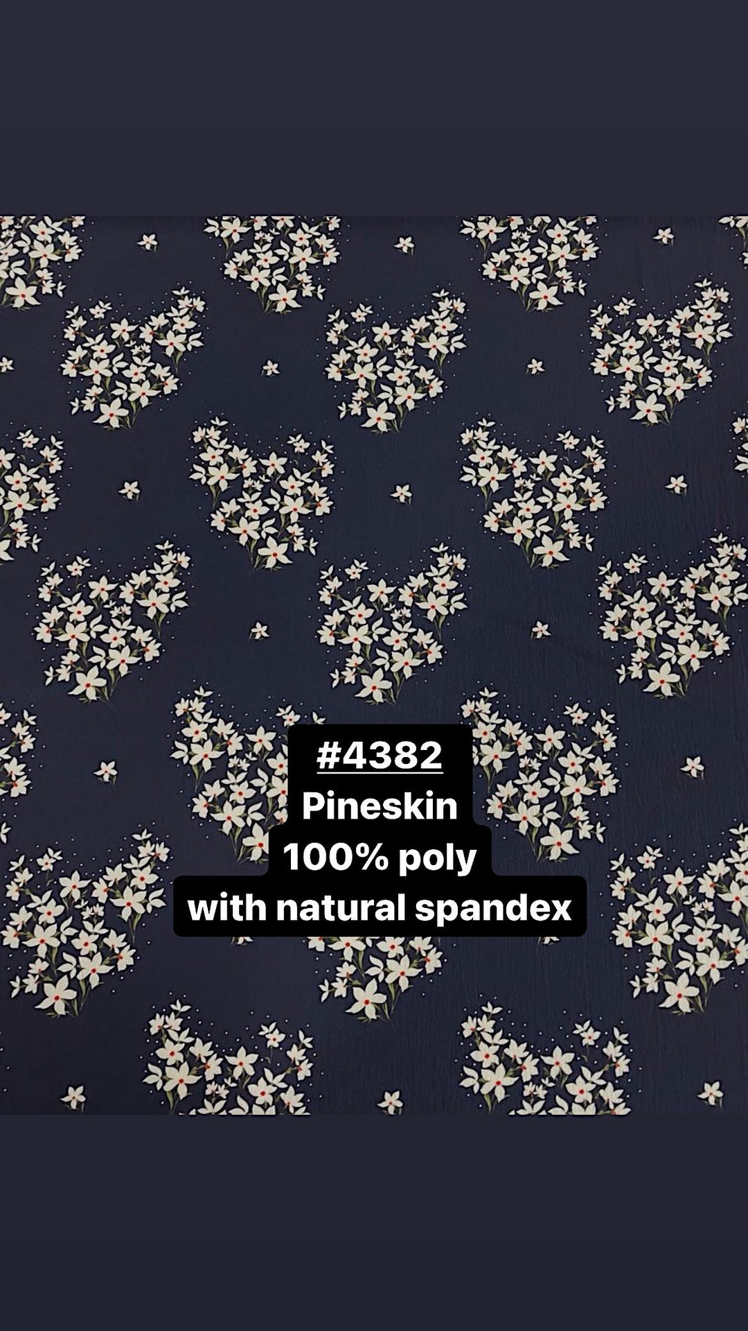 100% Poly 4382 Pine Skin Has Nice Weight and Natural Spandex - Etsy