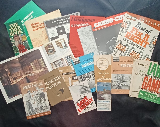 Lot of Vintage Home Related Brochures Mostly From the 50's and 60's - Etsy
