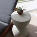 Plaster End Table - Etsy
