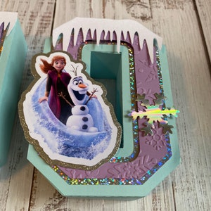 Frozen 3d Letters, Frozen Party Supplies, Frozen Birthday, Frozen ...
