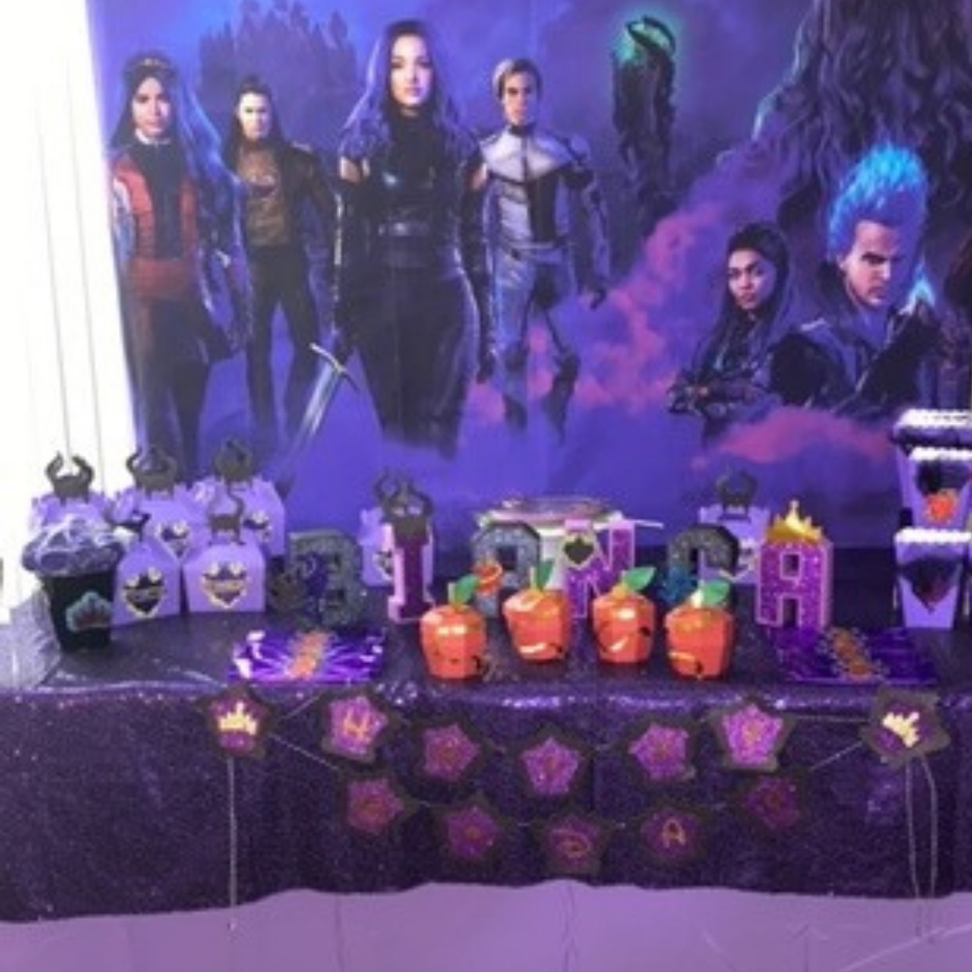 Descendants Goody Box Descendants Favor Bags Custom - Etsy