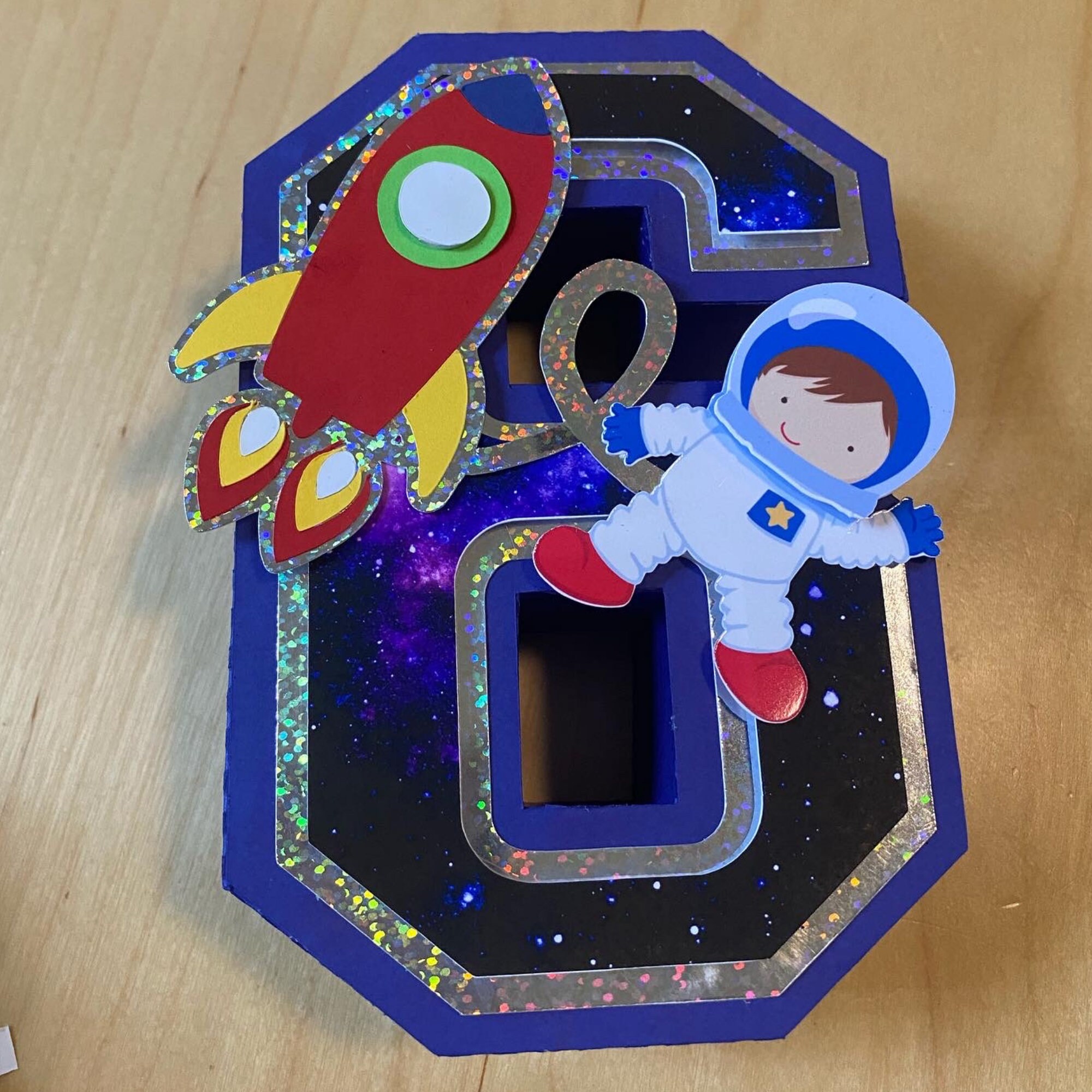 Custom Outer Space 3D Letter, Astronaut Birthday Party Decor - Etsy