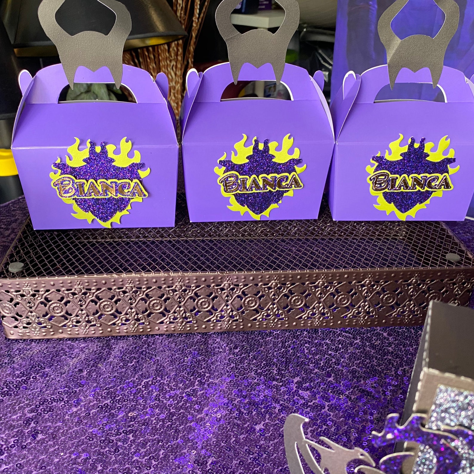 Descendants Goody Box Descendants Favor Bags Custom - Etsy