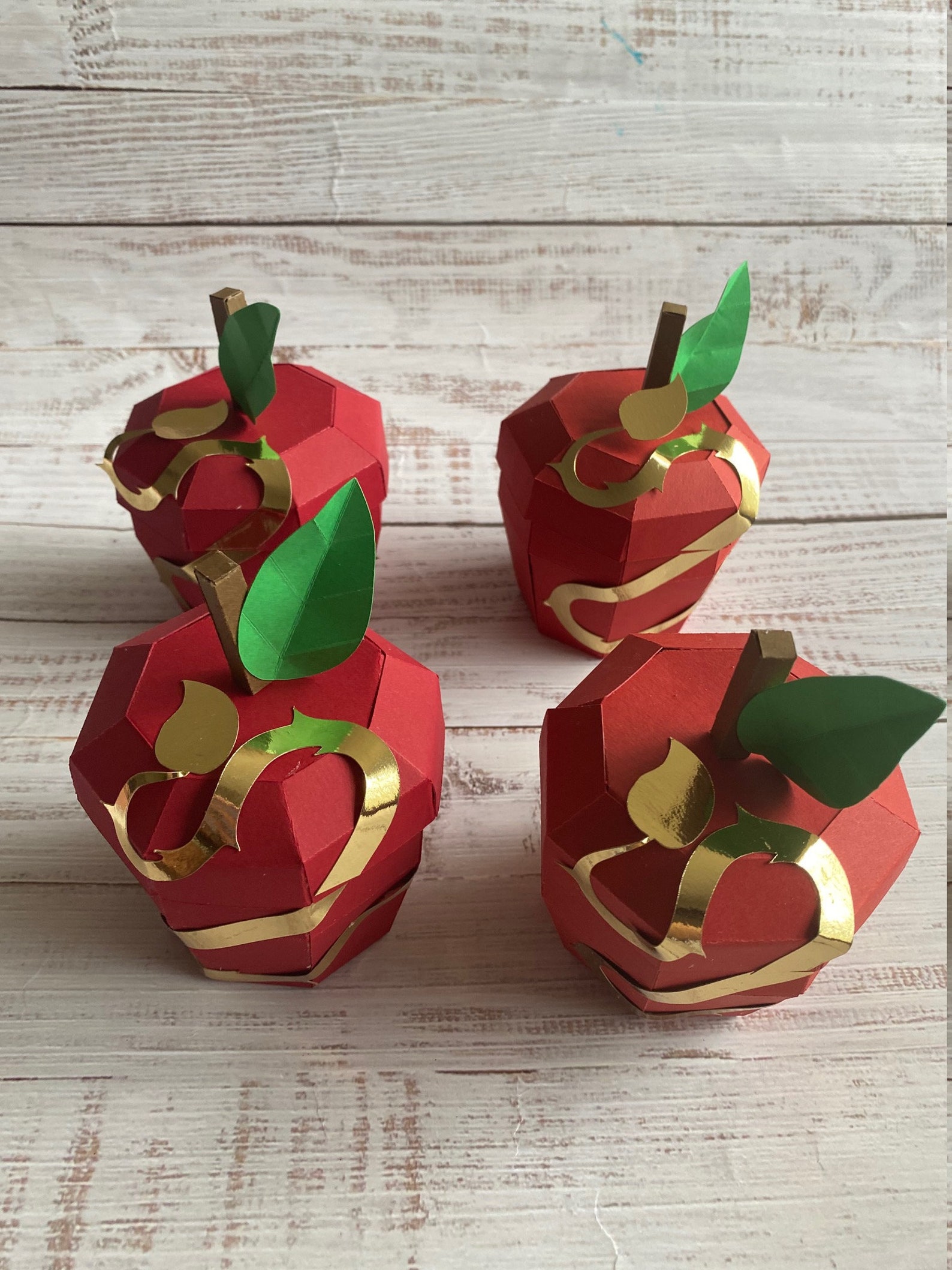 School Apple Box Descendants Apple Box Apple Goody Box - Etsy