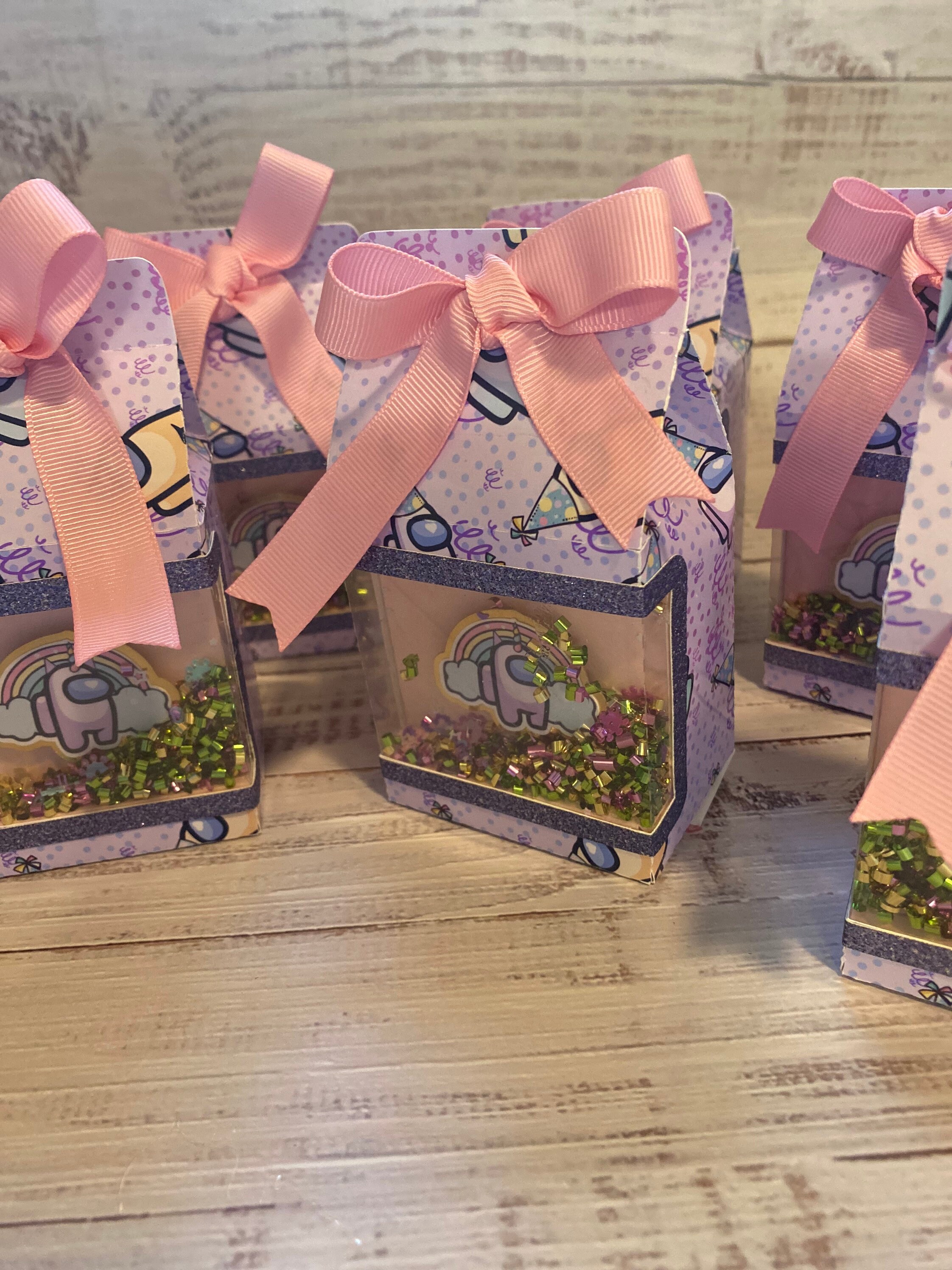 6 Custom Party Favors Personalized Milk Boxes Party - Etsy