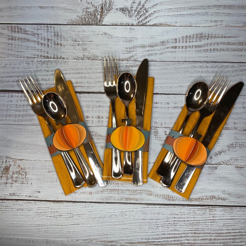Silverware Wraps - Etsy