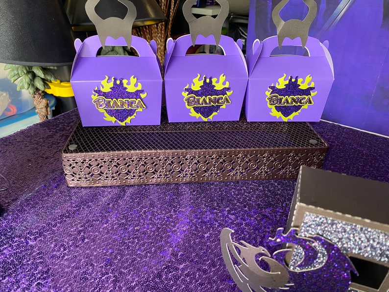 Descendants Goody Box Descendants Favor Bags Custom - Etsy