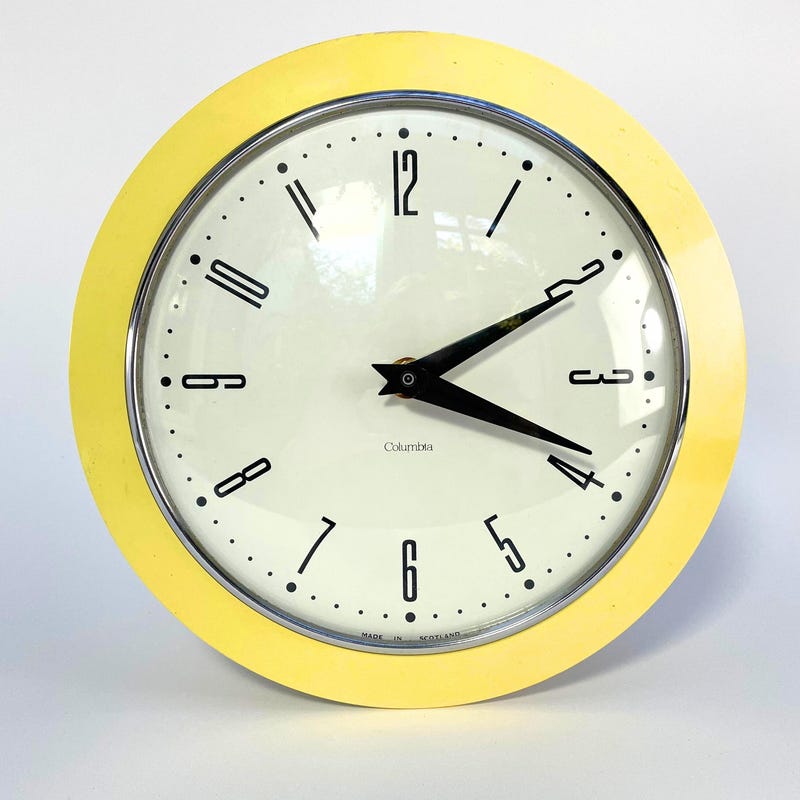 1960s Clock - Etsy UK