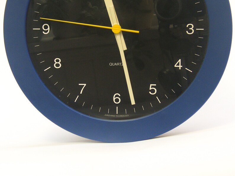 90s Junghans Wall Clock. Postmodern Design - Etsy