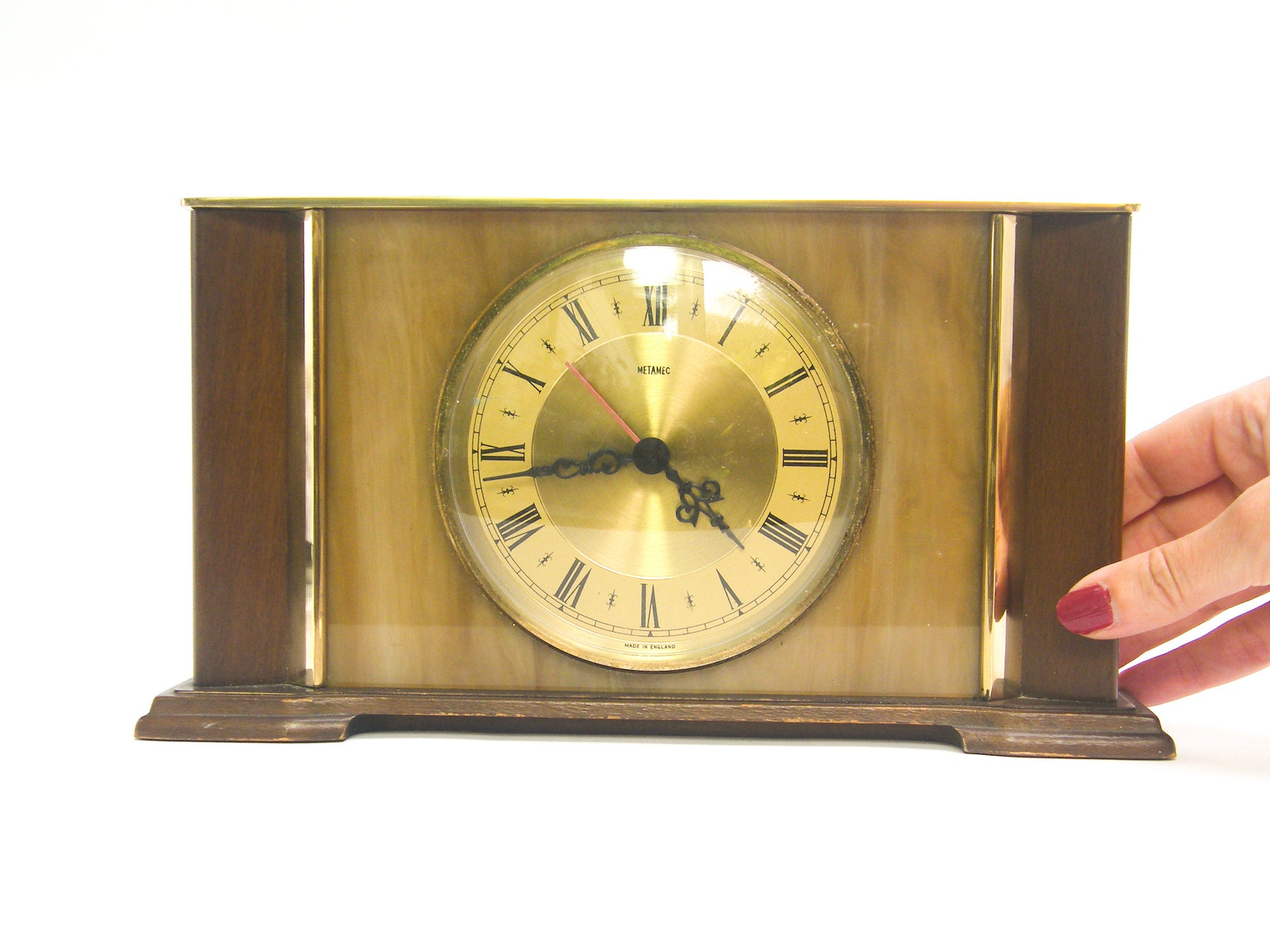 Mid Century Metamec Clock - Etsy