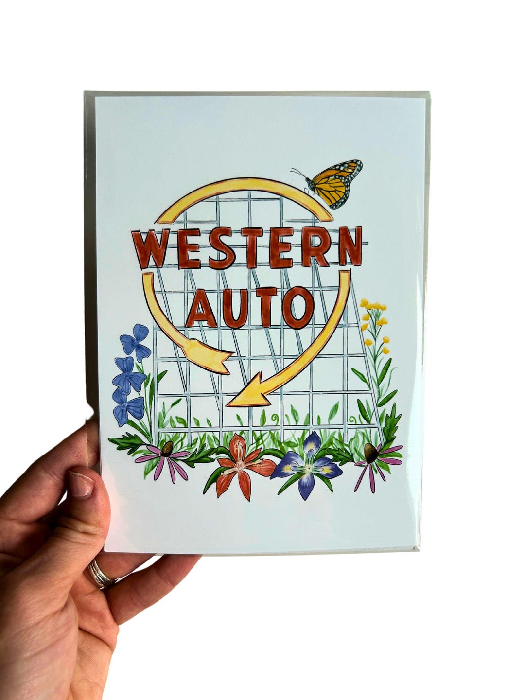 Western Auto Sign, KC Sign, Landmarks, Kansas City Souvenir, Kansas ...