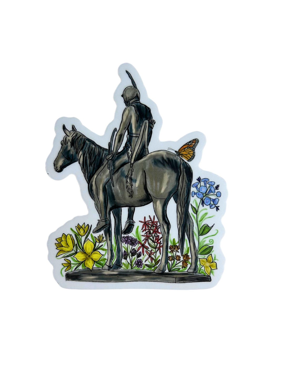 Scout Sticker, Scout Magnet, Kc Landmarks, Kansas City Souvenir, Kc ...