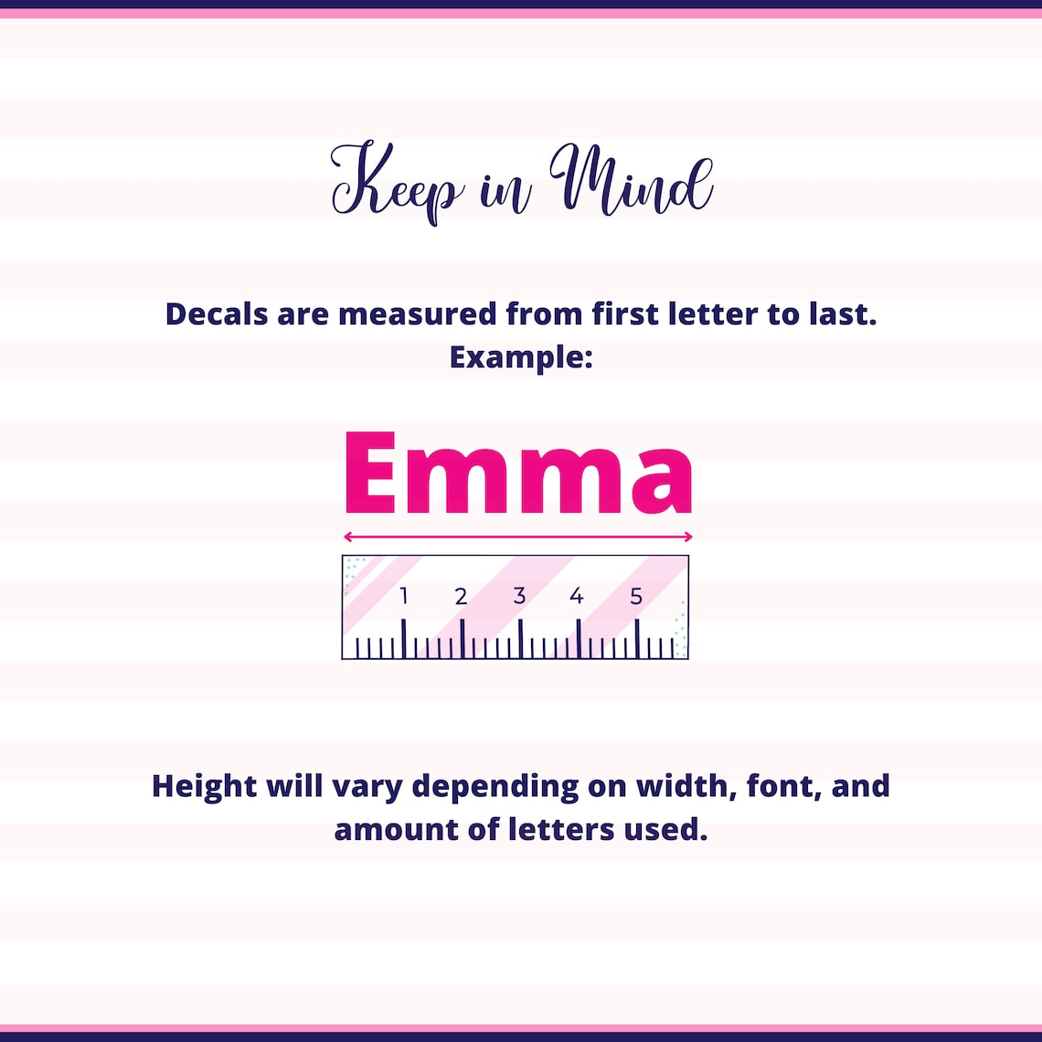 Flower Monogram Name Decal Sticker, Personalized Custom Name Vinyl ...