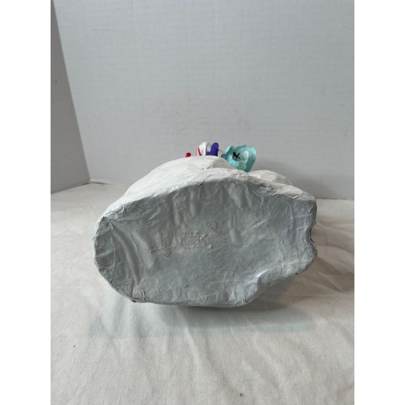 Vintage Paper Mache White Rabbit Bunny Easter Decor Display - Etsy