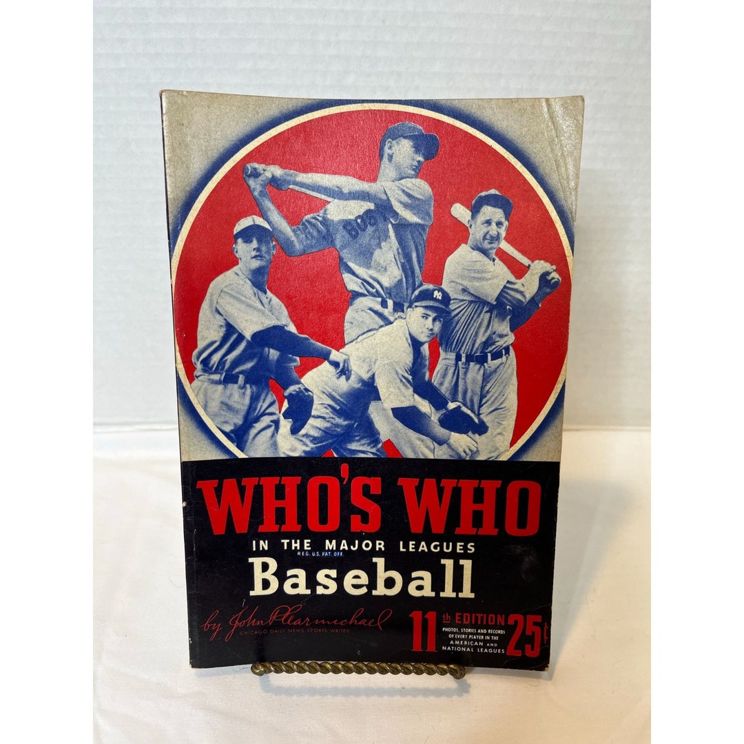Who's Who in the Major Leagues Baseball World Series - Etsy