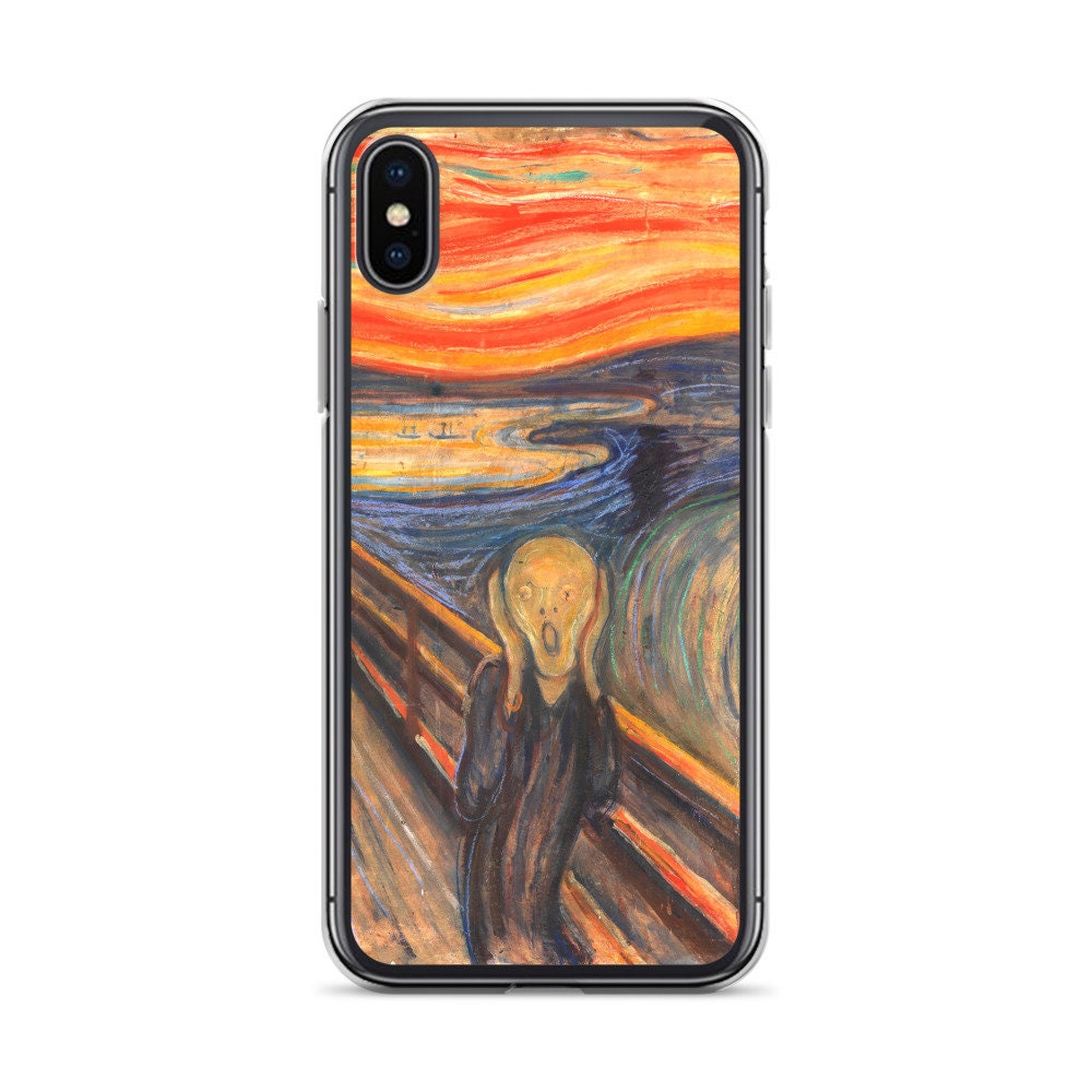 The Scream iPhone Case a Masterpiece Painting One of the - Etsy Canada