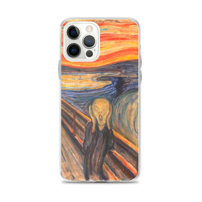 The Scream iPhone Case a Masterpiece Painting One of the World's Most ...