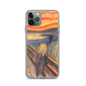 The Scream iPhone Case a Masterpiece Painting One of the - Etsy Canada