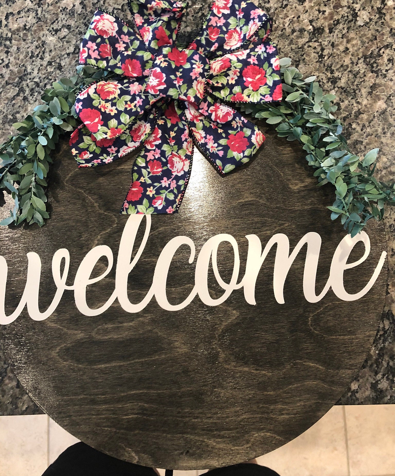 Welcome Door Sign, Door Hanger, Front Door Decor - Etsy