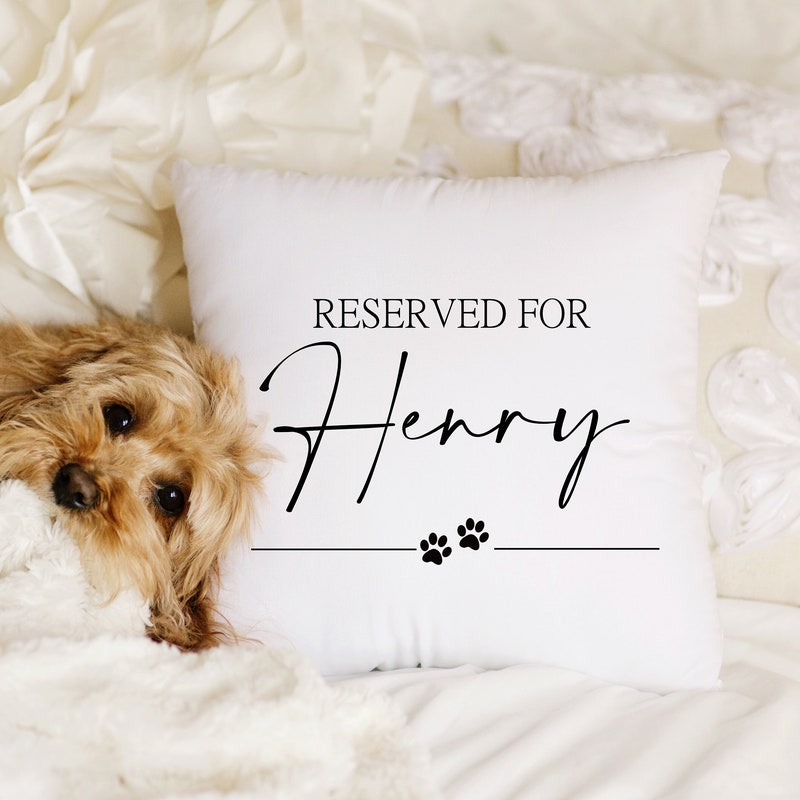 Reserved for the Dog - Etsy