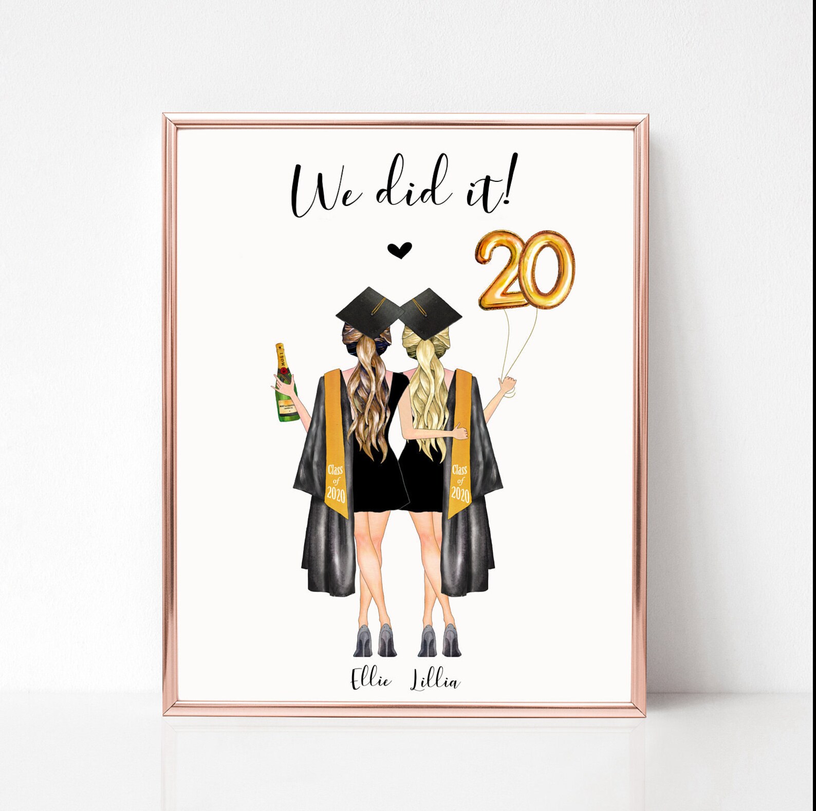 Personalised Graduation Print Graduation Gift Congrats Grad - Etsy